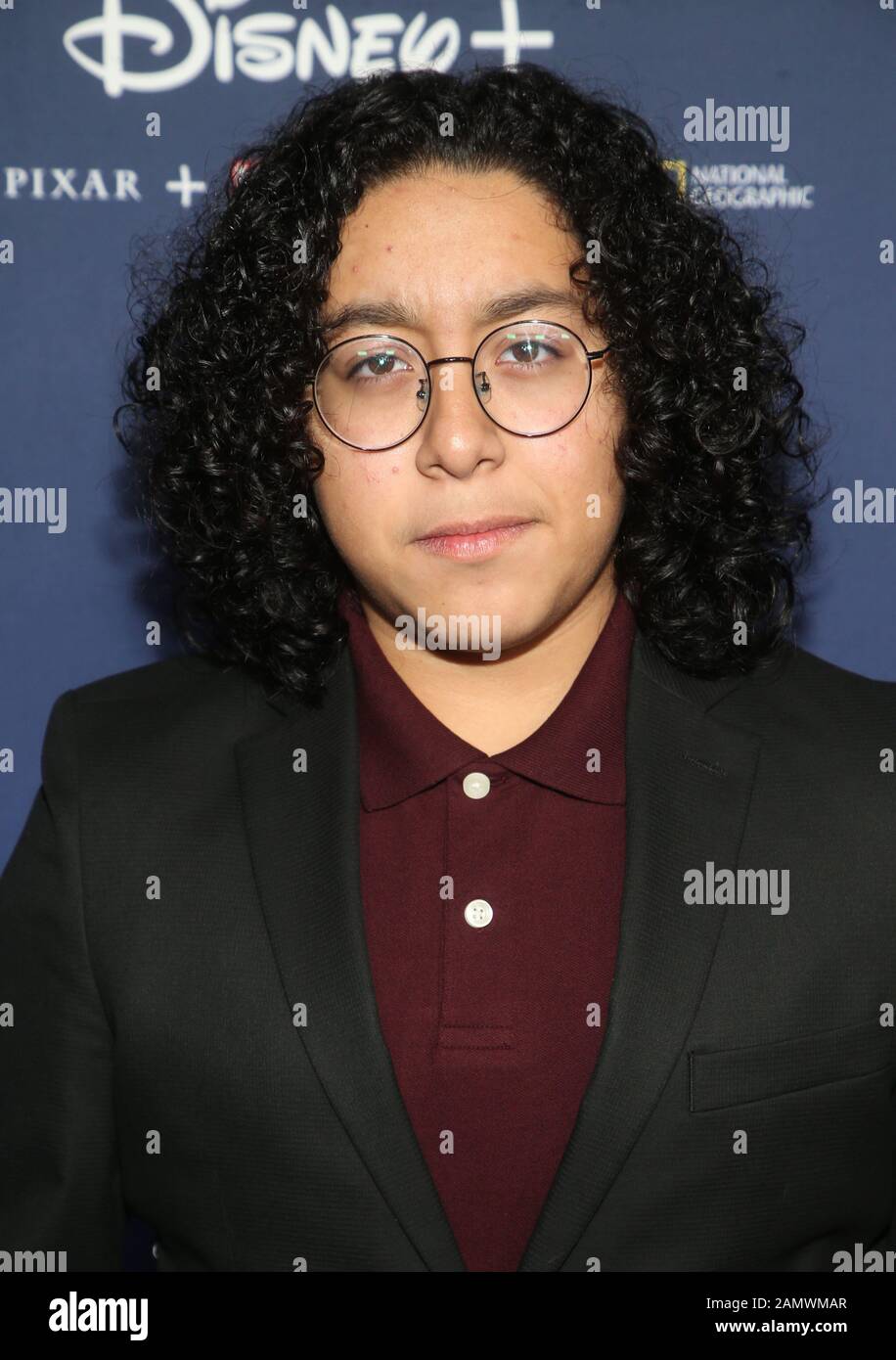 Hollywood, Ca. 14th Jan, 2020. Nathan Arenas, at the Premiere Of Disney ...