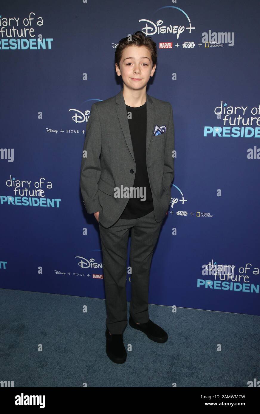 Hollywood, Ca. 14th Jan, 2020. Tiernan Jones, at the Premiere Of Disney ...