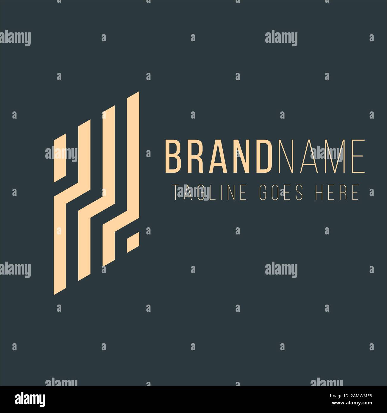 Illusion logo hi-res stock photography and images - Alamy