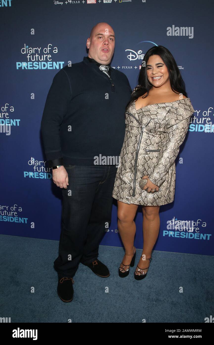 Hollywood, Ca. 14th Jan, 2020. Adam Celorier, Jessica Marie Garcia, at ...