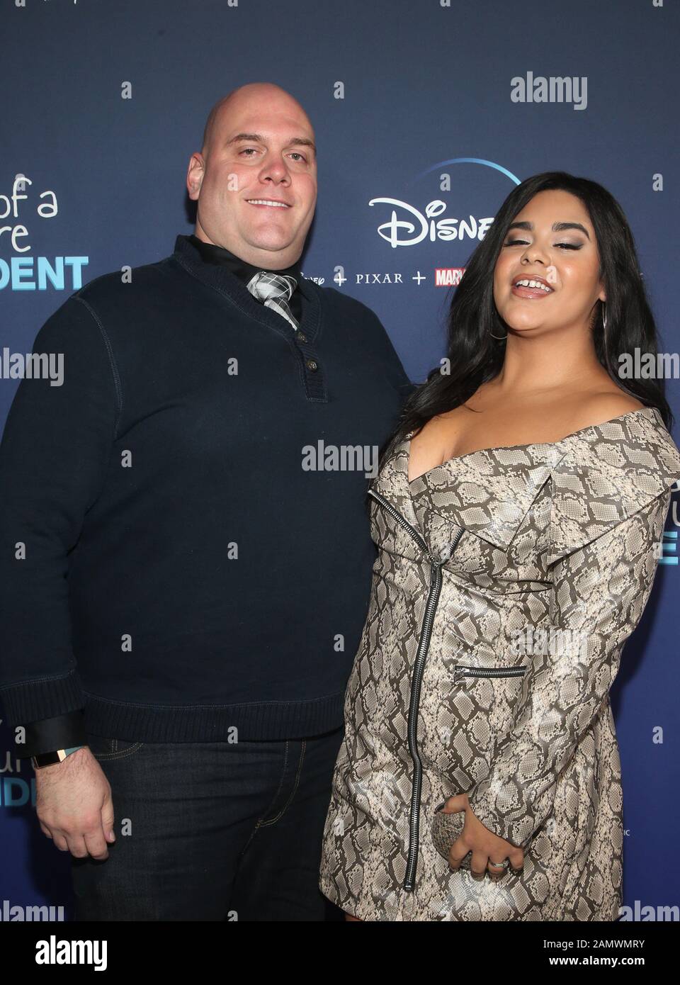 Hollywood, Ca. 14th Jan, 2020. Adam Celorier, Jessica Marie Garcia, at ...