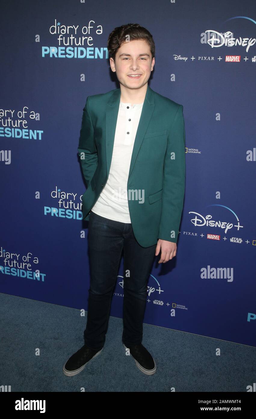 Hollywood, Ca. 14th Jan, 2020. Kyan Zielinski, at the Premiere Of ...