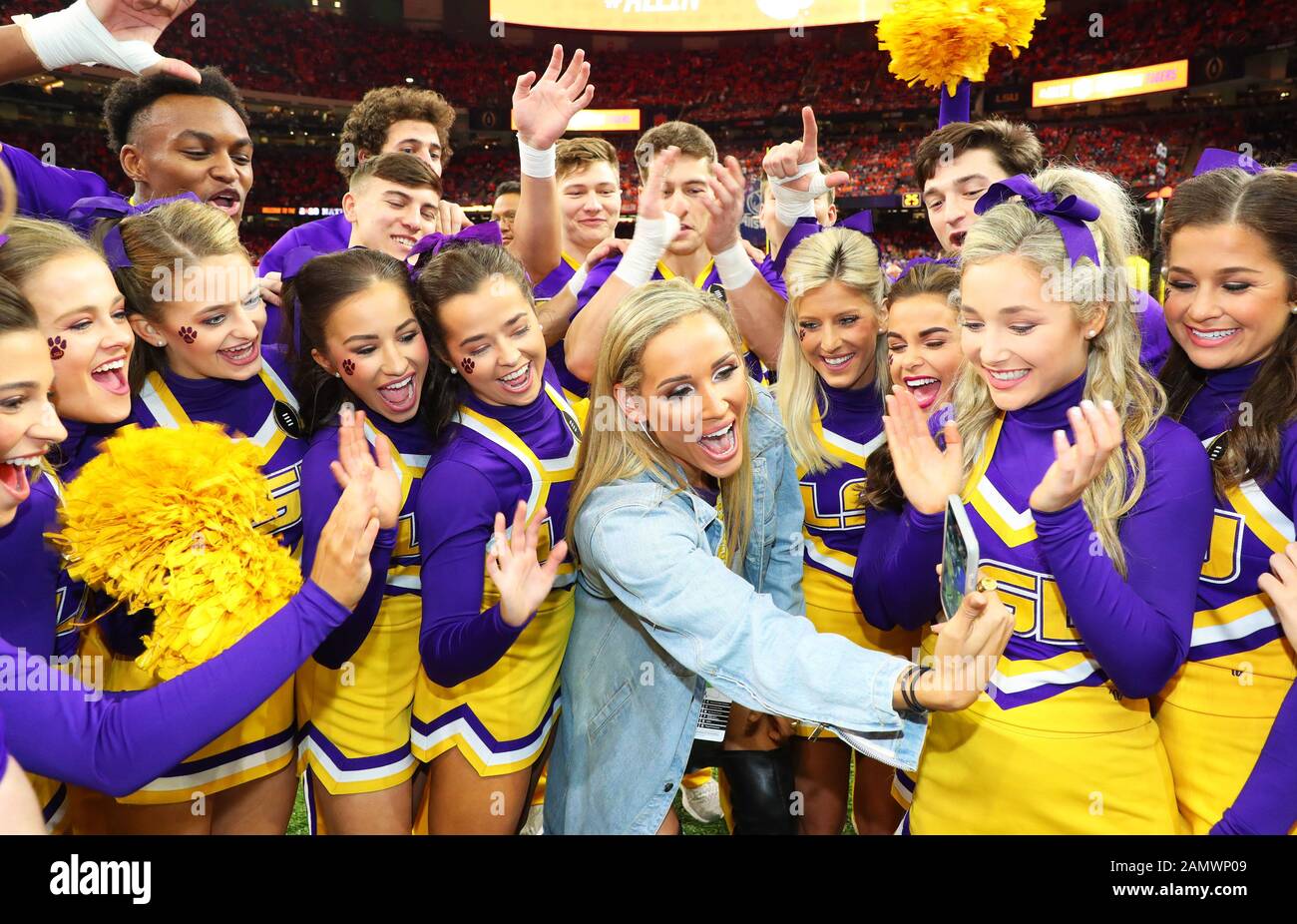 New Orleans, United States. 13th Jan, 2020. American Bobsledder Lolo ...