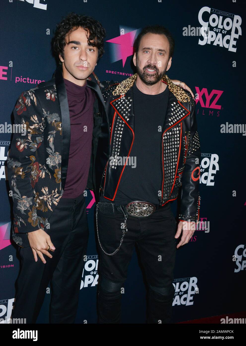 Los Angeles, USA. 14th Jan, 2020. Alex Wolff, Nicolas Cage 040 attends ...