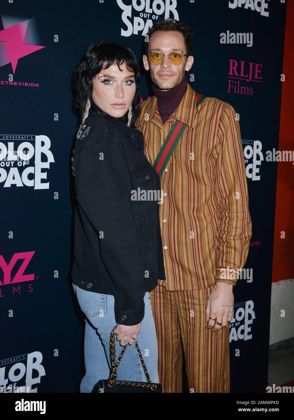 Los Angeles, USA. 14th Jan, 2020. Kesha, Stephen Wrabel 053 attends the ...