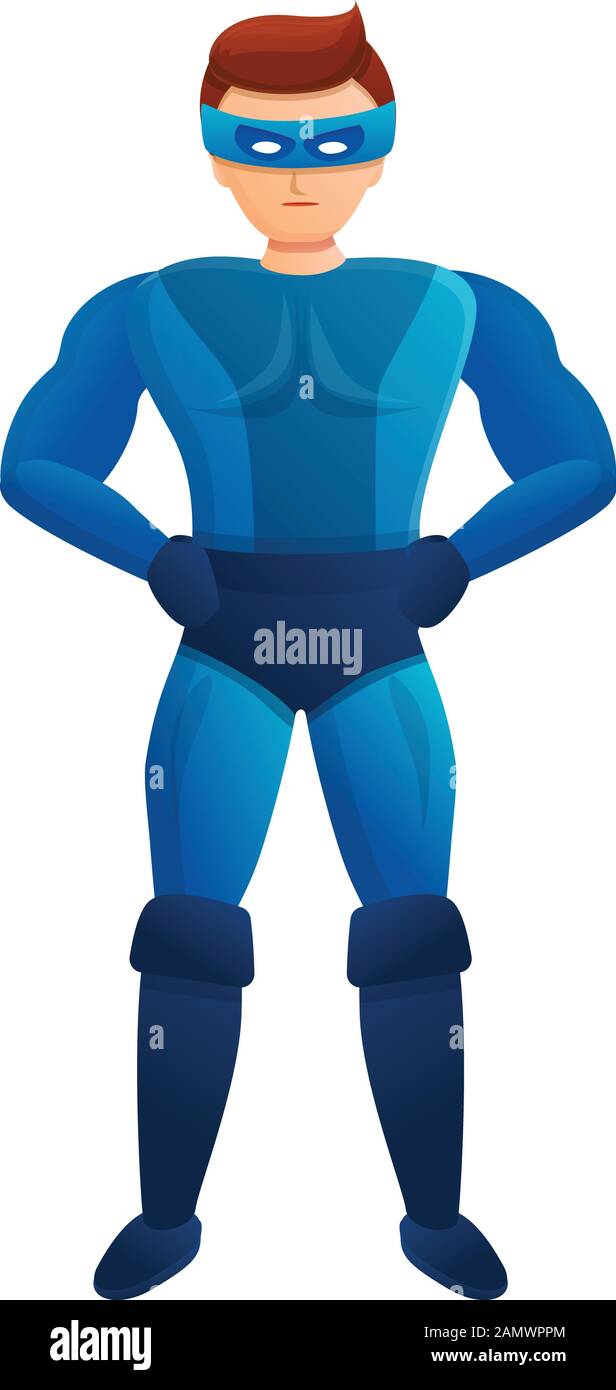Carnival superhero icon. Cartoon of carnival superhero vector icon for ...