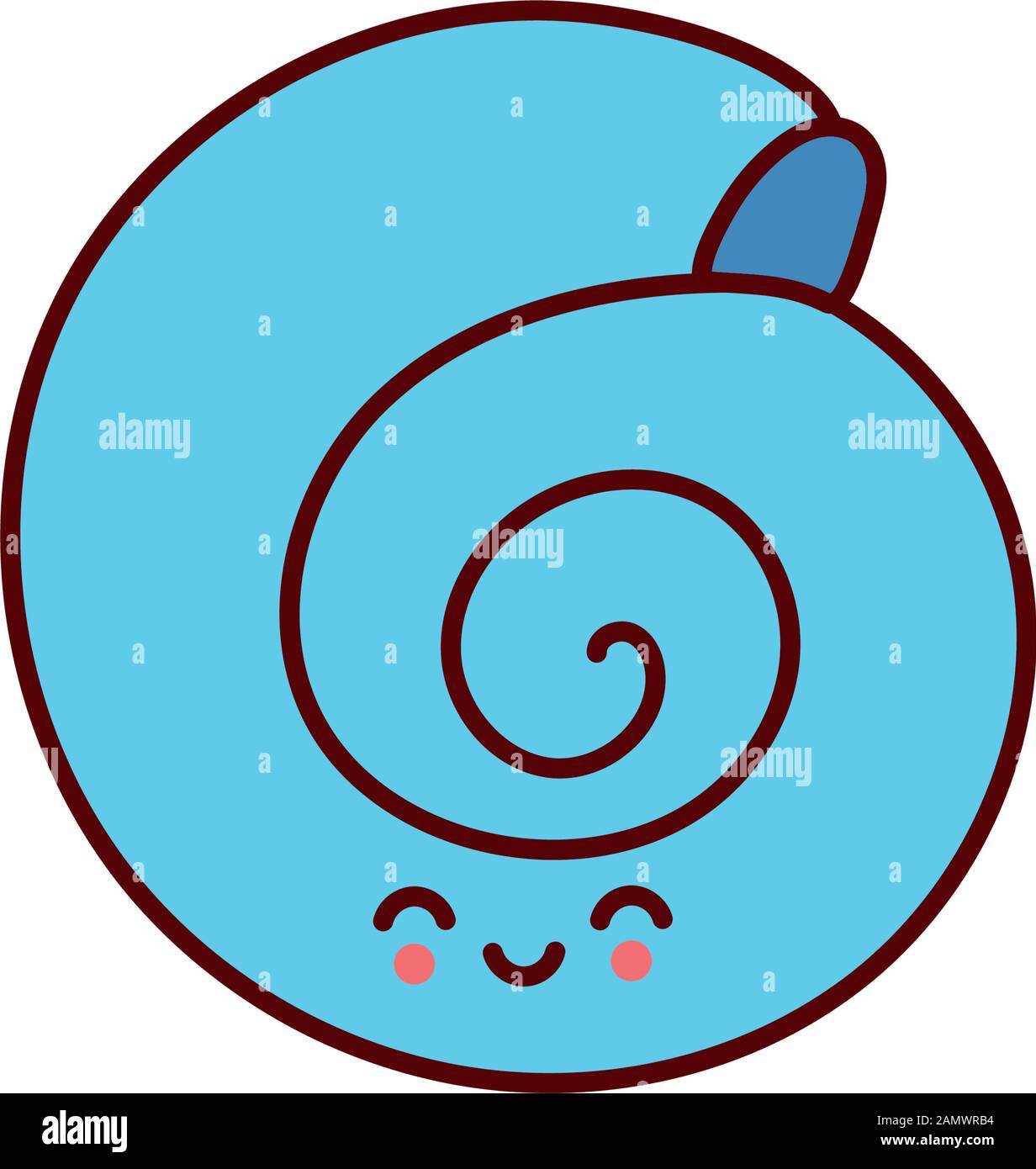 cute snail animal comic character Stock Vector Image & Art - Alamy