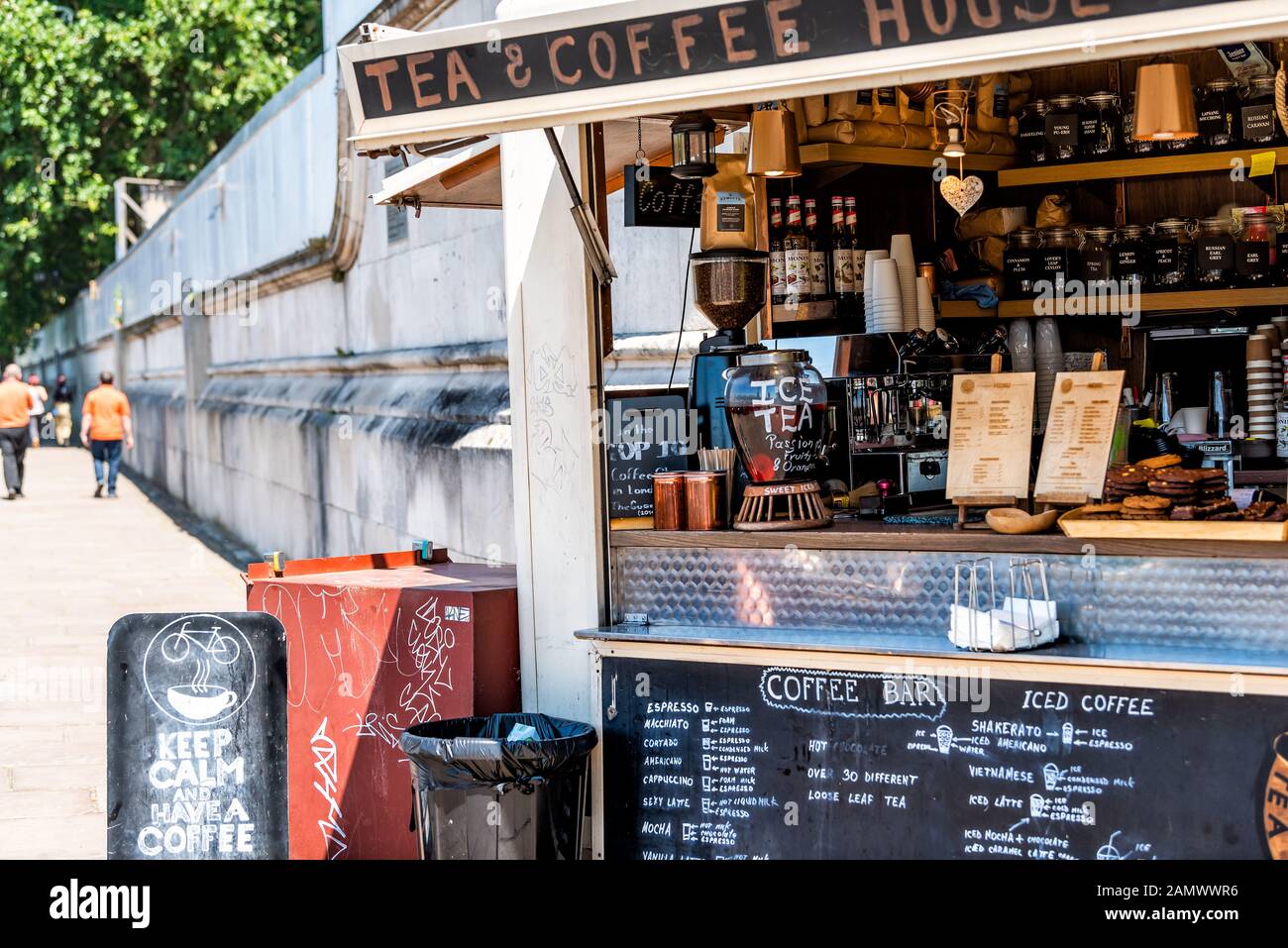 The river cafe menu london hi-res stock photography and images - Alamy