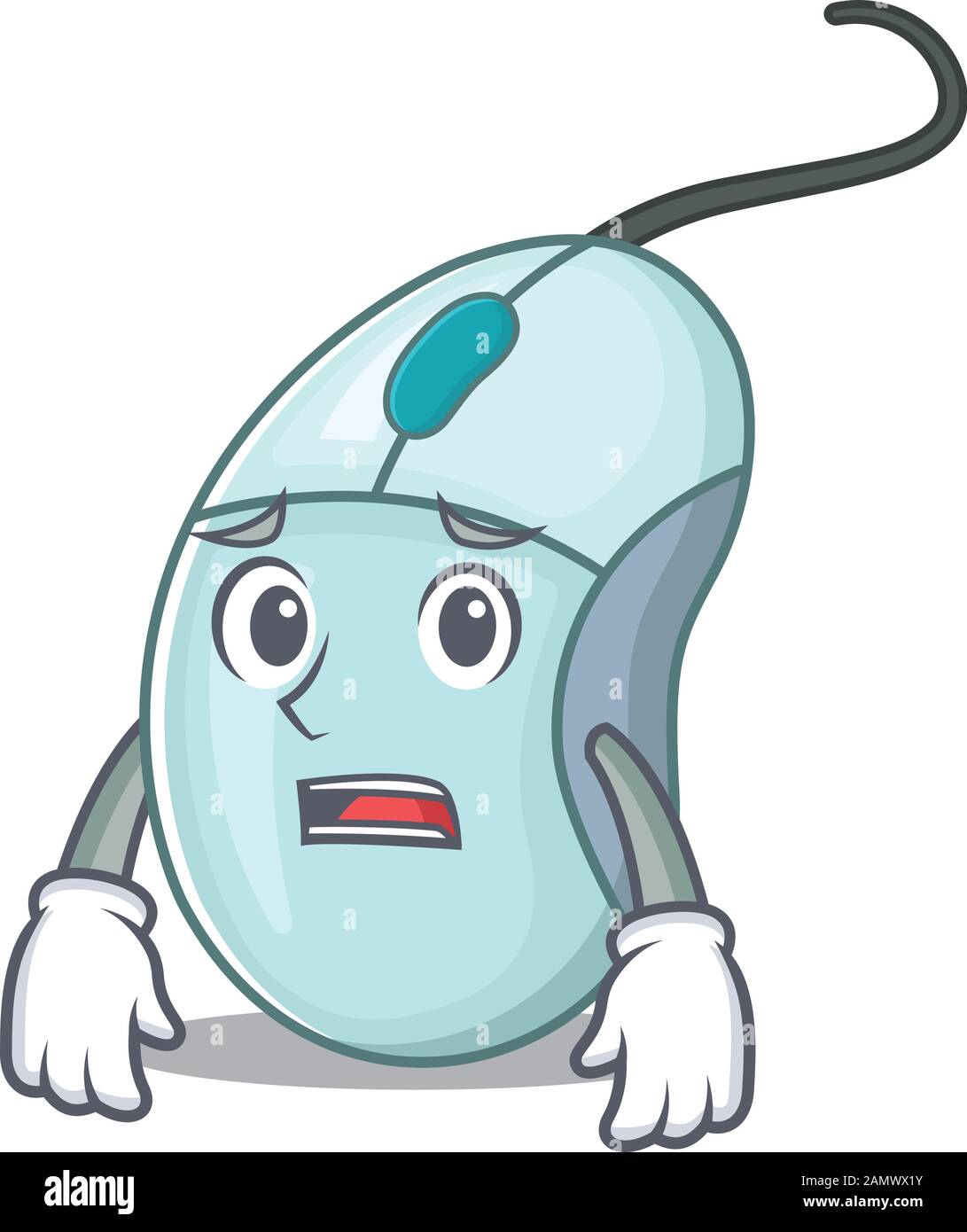 Frozen Computer Cartoon