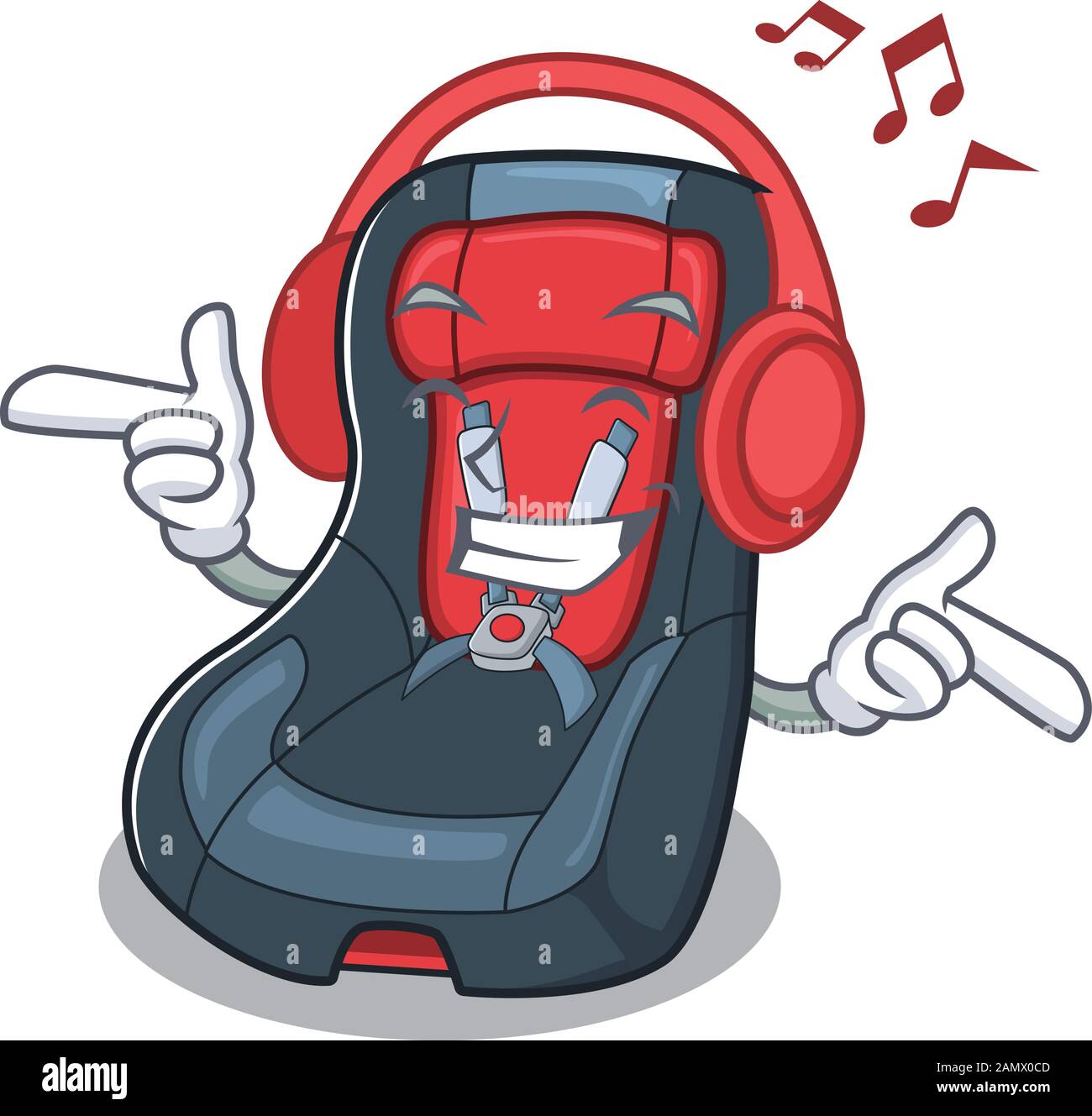 Child journey headphone Stock Vector Images - Alamy