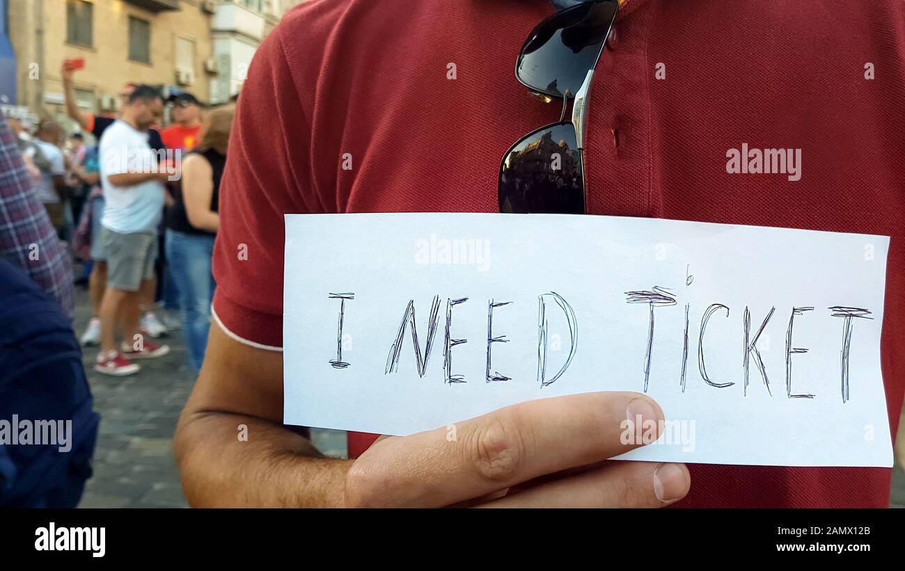 Ticket scalping hi-res stock photography and images - Alamy