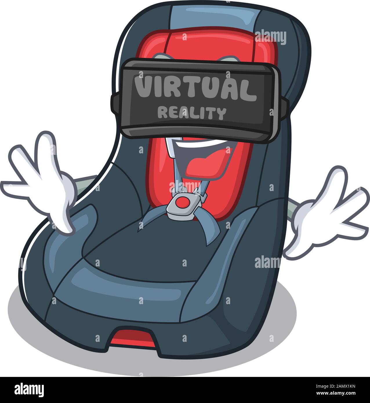 Baby wearing headset Stock Vector Images - Alamy