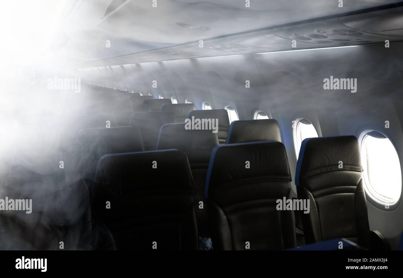 Plane fire cabin hi-res stock photography and images - Alamy