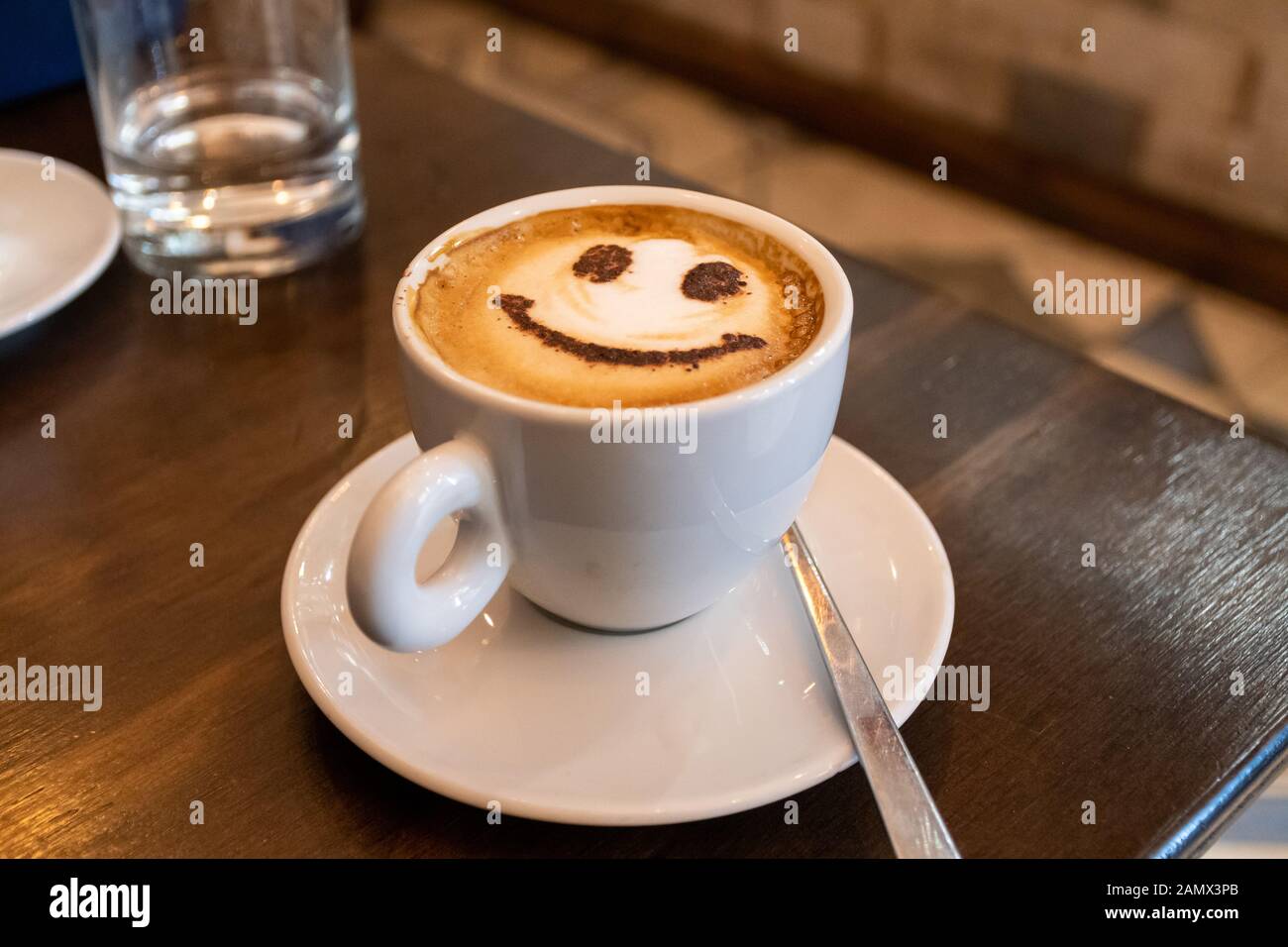 Coffee Smiley Face Drippy Smiley Face Coffee Mug 20 Oz.