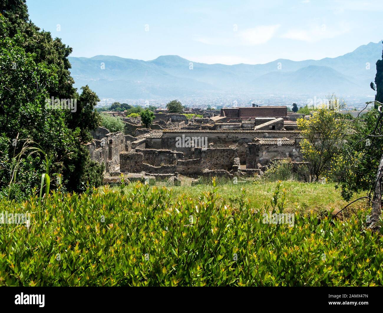 Italia ruins pompey vesuvius hi-res stock photography and images - Alamy