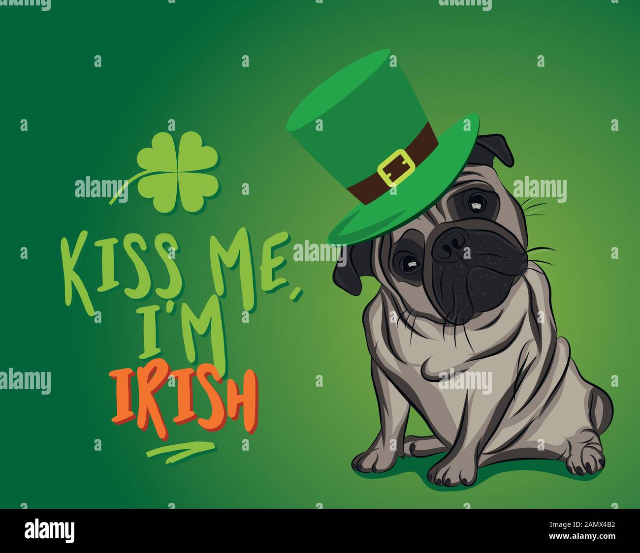 Irish Pug Dog High Resolution Stock Photography and Images - Alamy