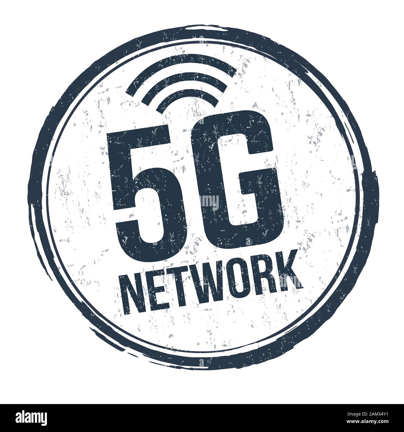 5g sign on background Stock Vector Images - Alamy