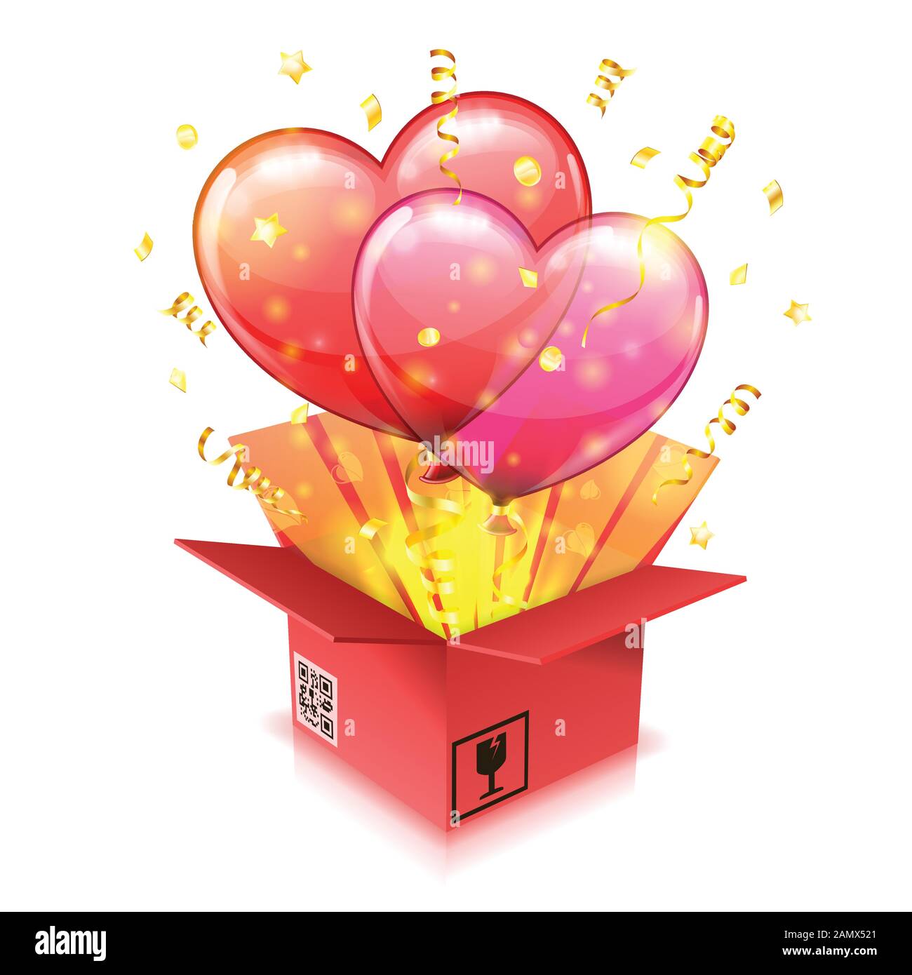 Love magic valentines day Stock Vector Images - Alamy