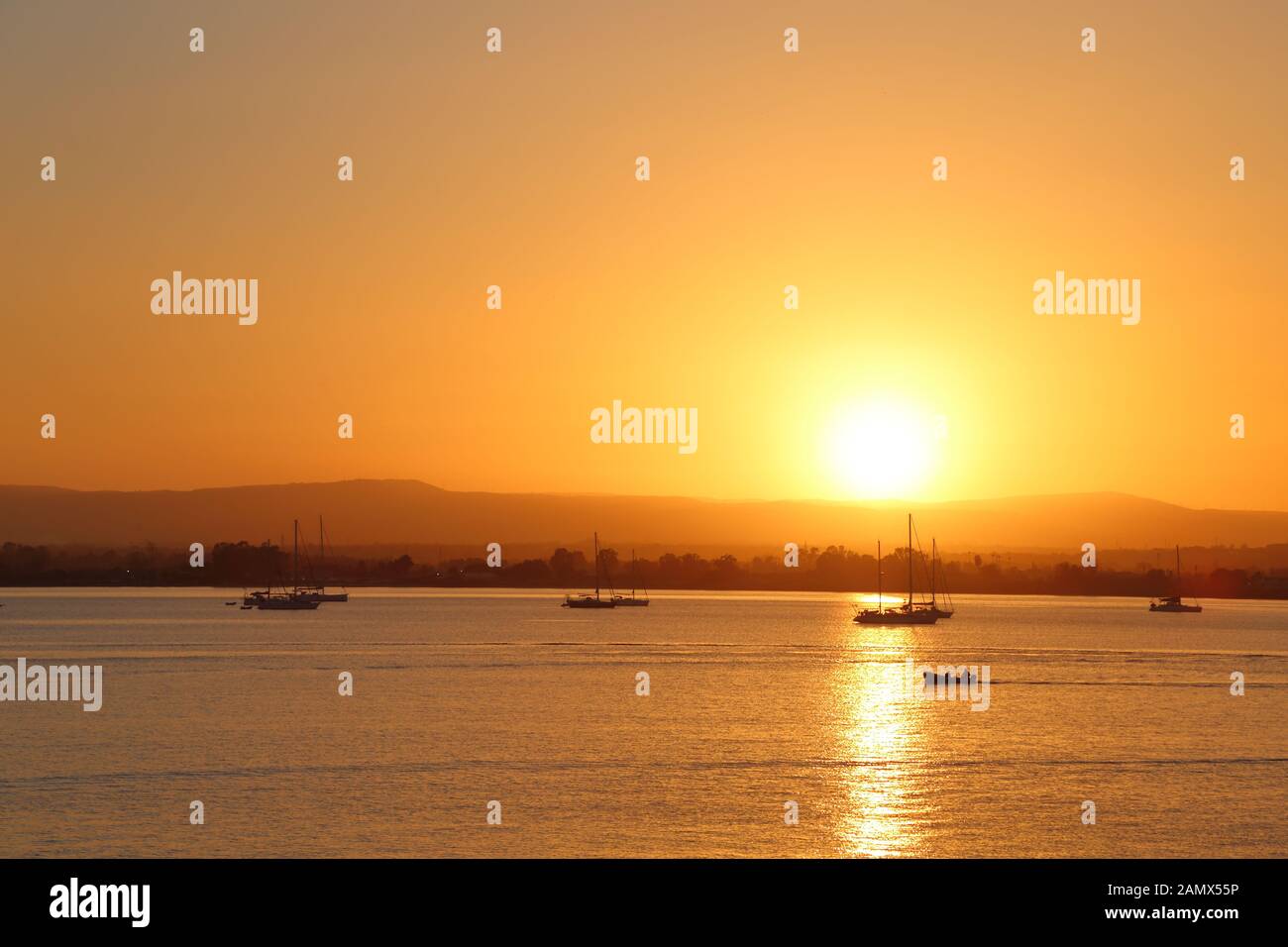 Sicilian sunset hi-res stock photography and images - Alamy