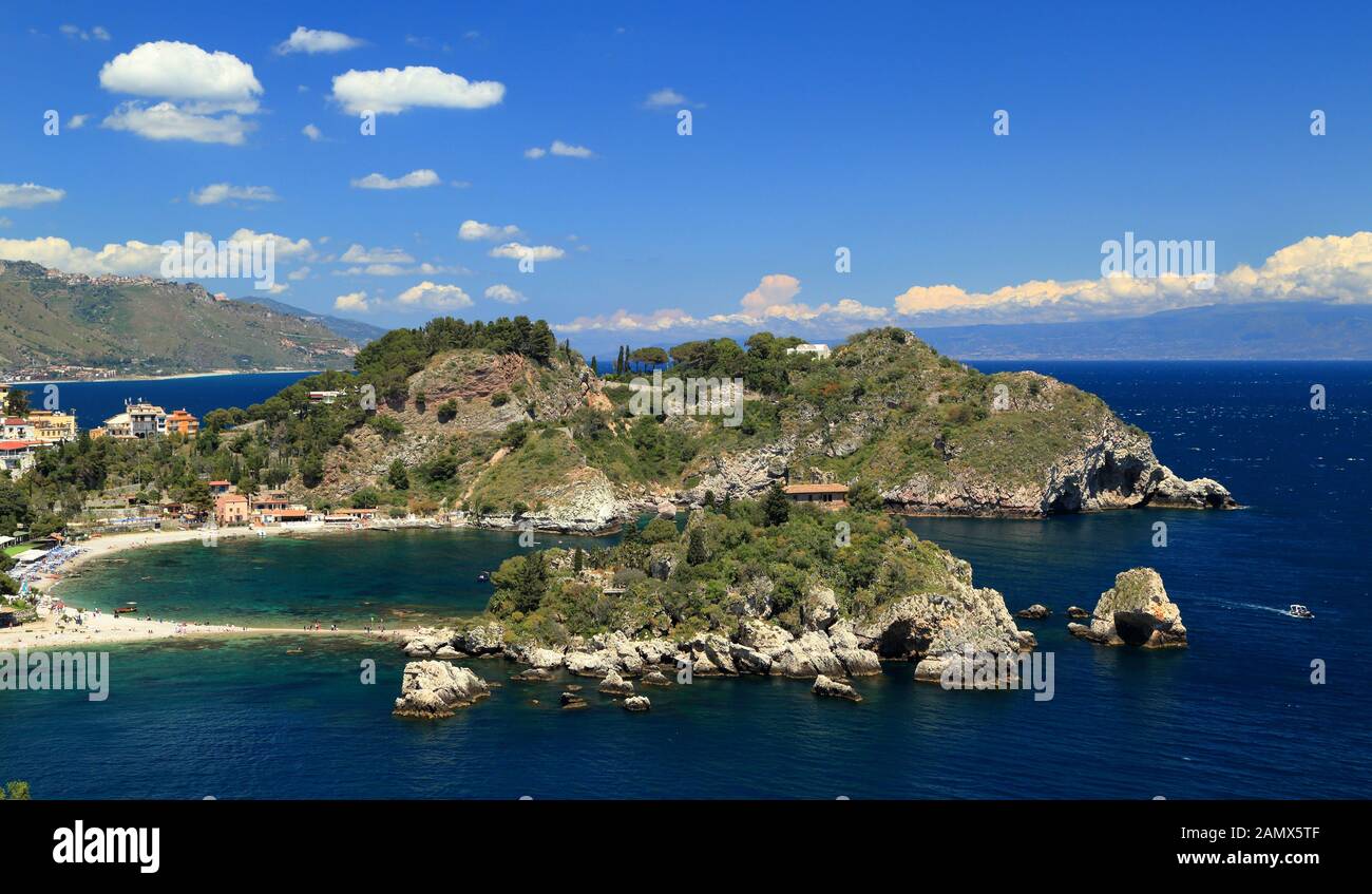 Isola Bella island, Taormina, Sicily Stock Photo - Alamy