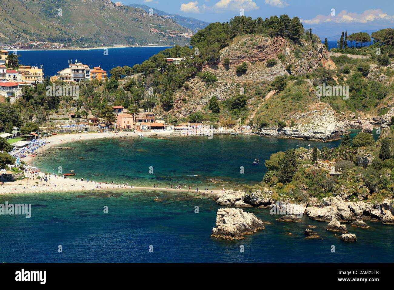 Isola Bella island, Taormina, Sicily Stock Photo - Alamy