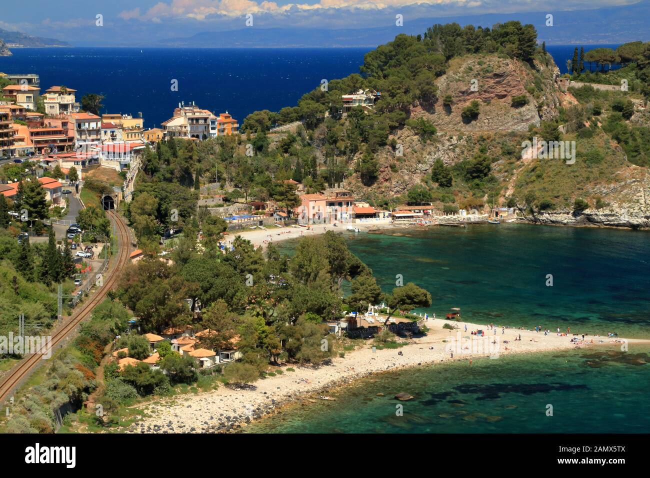 Isola Bella island, Taormina, Sicily Stock Photo - Alamy