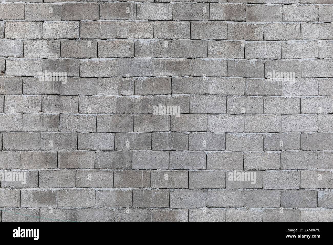 Wall texture of large gray bricks Stock Photo - Alamy