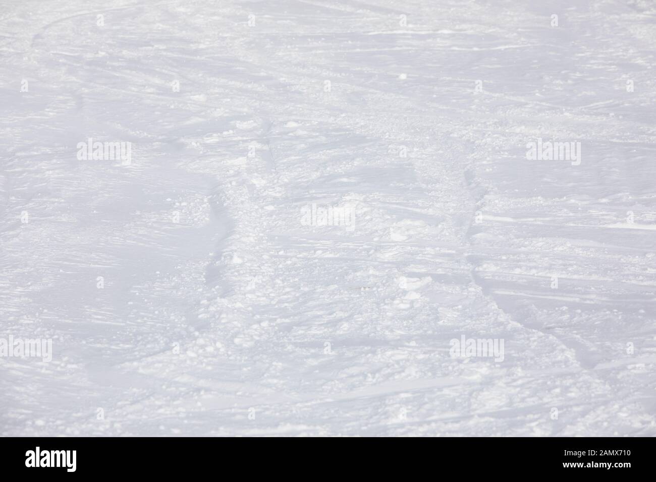 Snow texture on the ski slope Stock Photo - Alamy