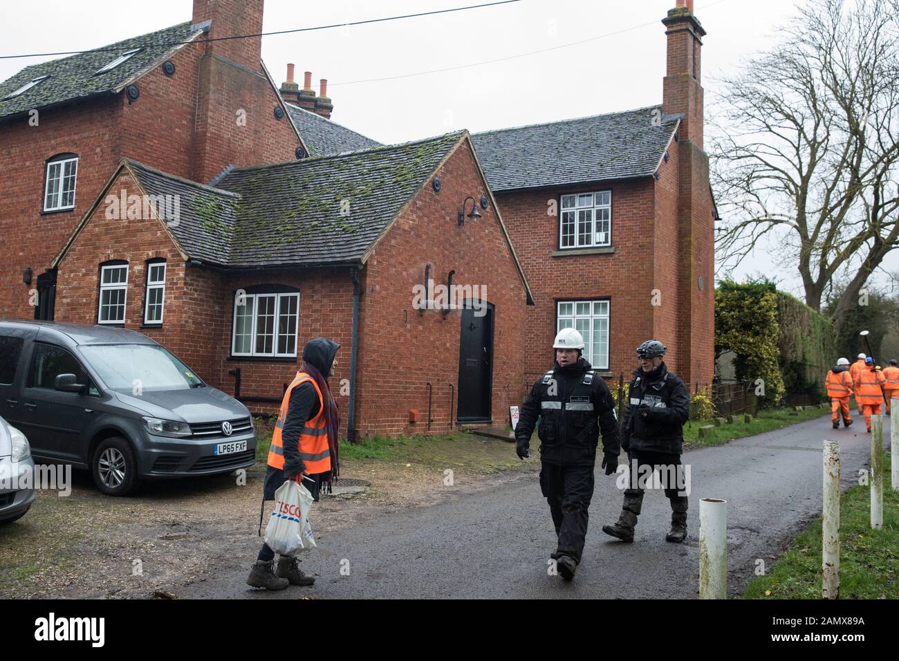 Hs2 demolished house hi-res stock photography and images - Alamy