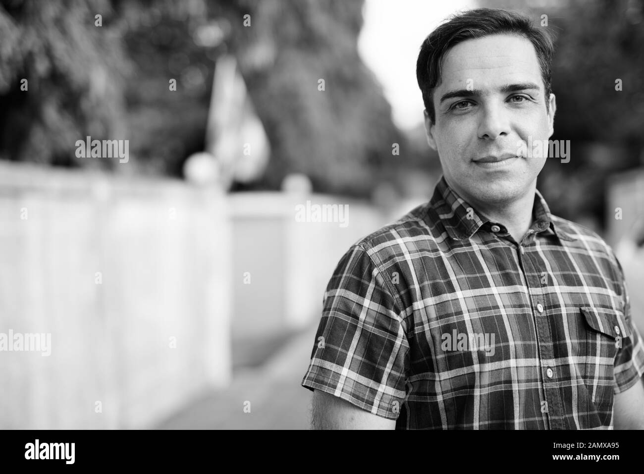 Handsome Persian man in the streets outdoors Stock Photo - Alamy