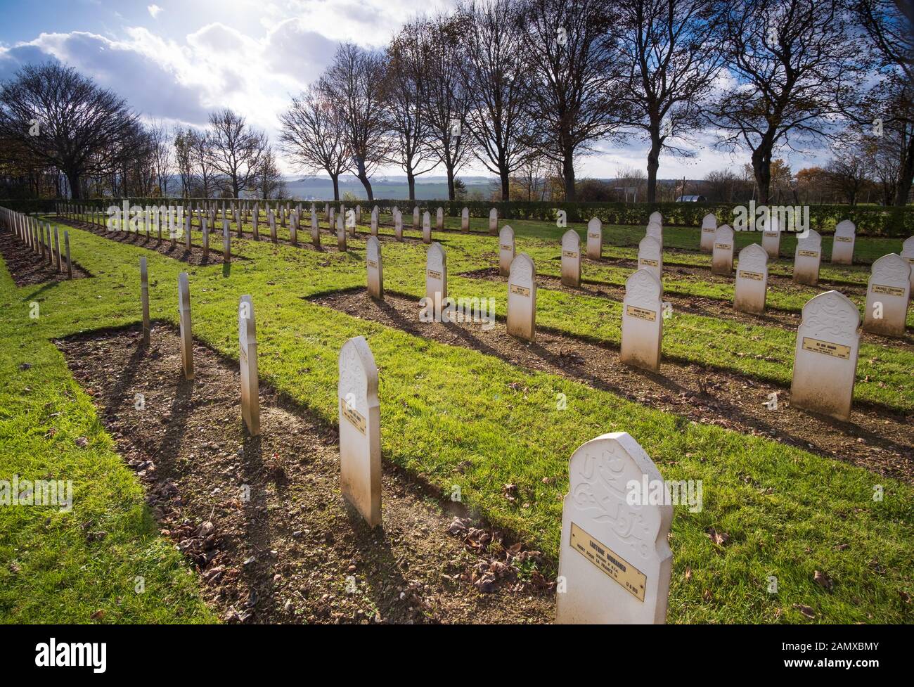 Notre dame de lorette french cemetery 13 edit hi-res stock photography ...