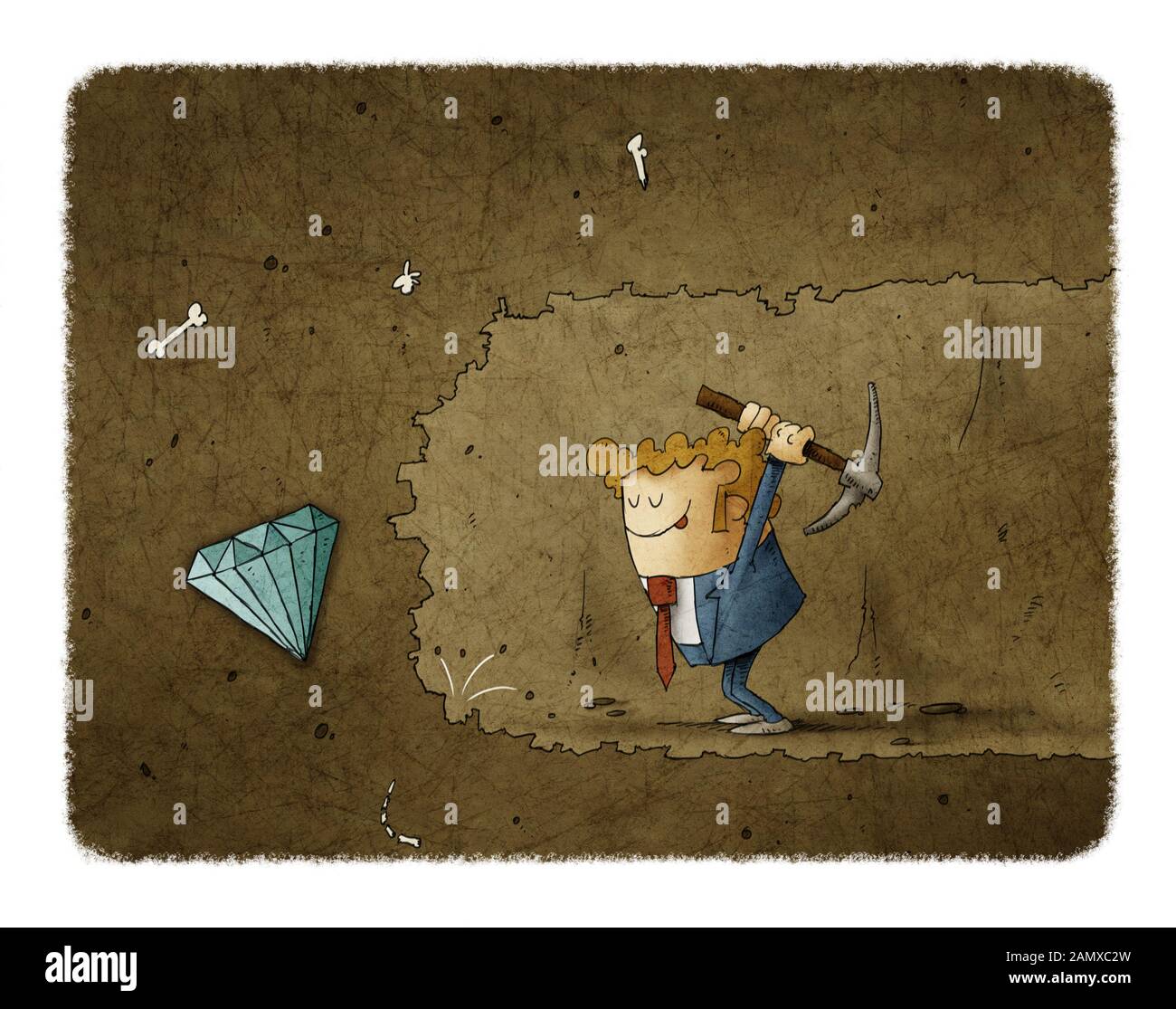 Searching digging discovery hi-res stock photography and images - Alamy