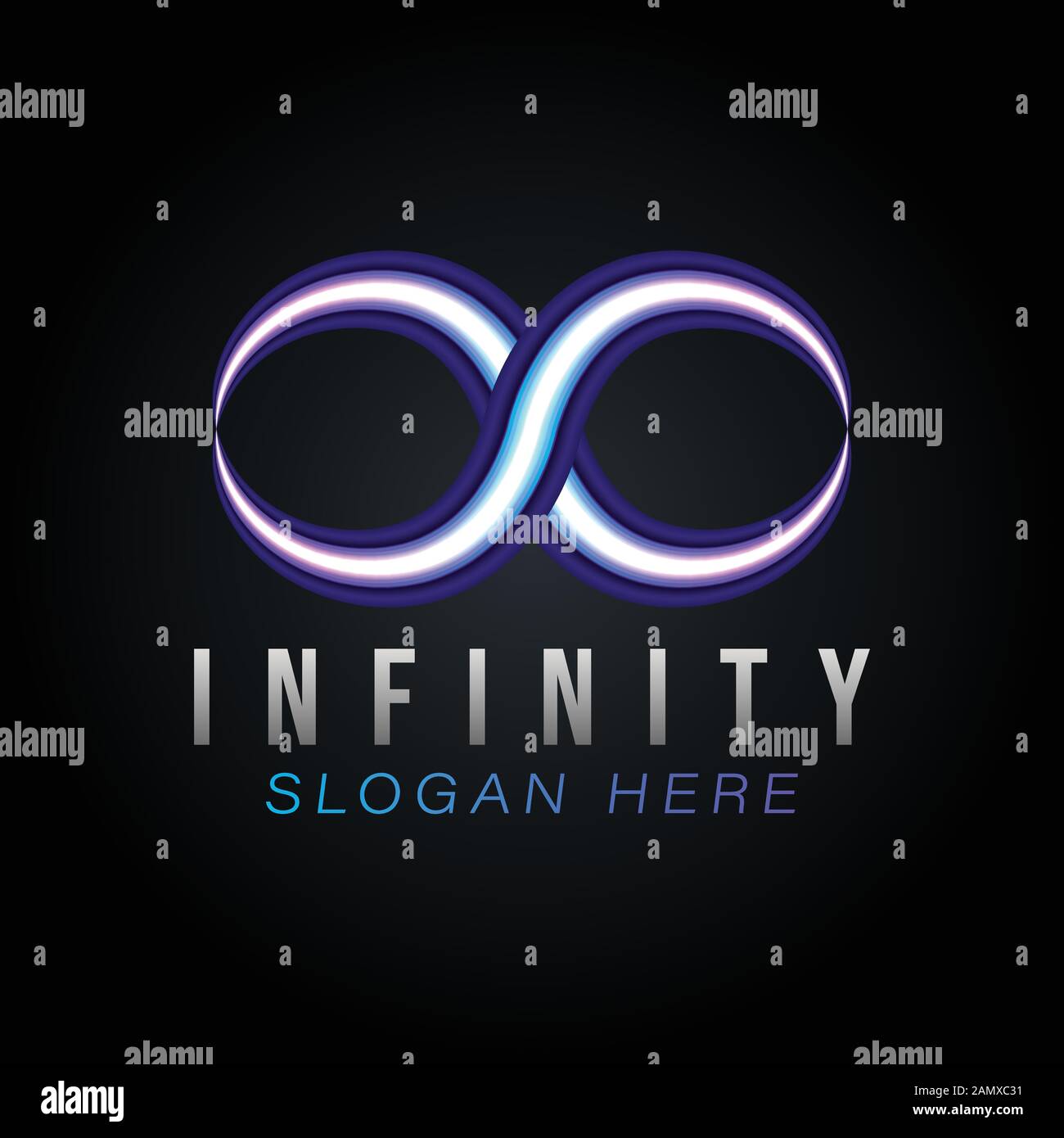 infinity logo ideas.. Inspiration logo design. Template Vector ...