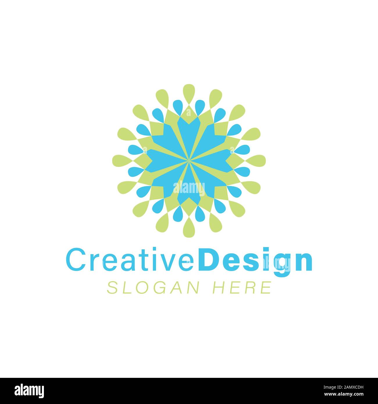 Unity and teamwork, abstract flower logo Ideas. Inspiration logo design ...
