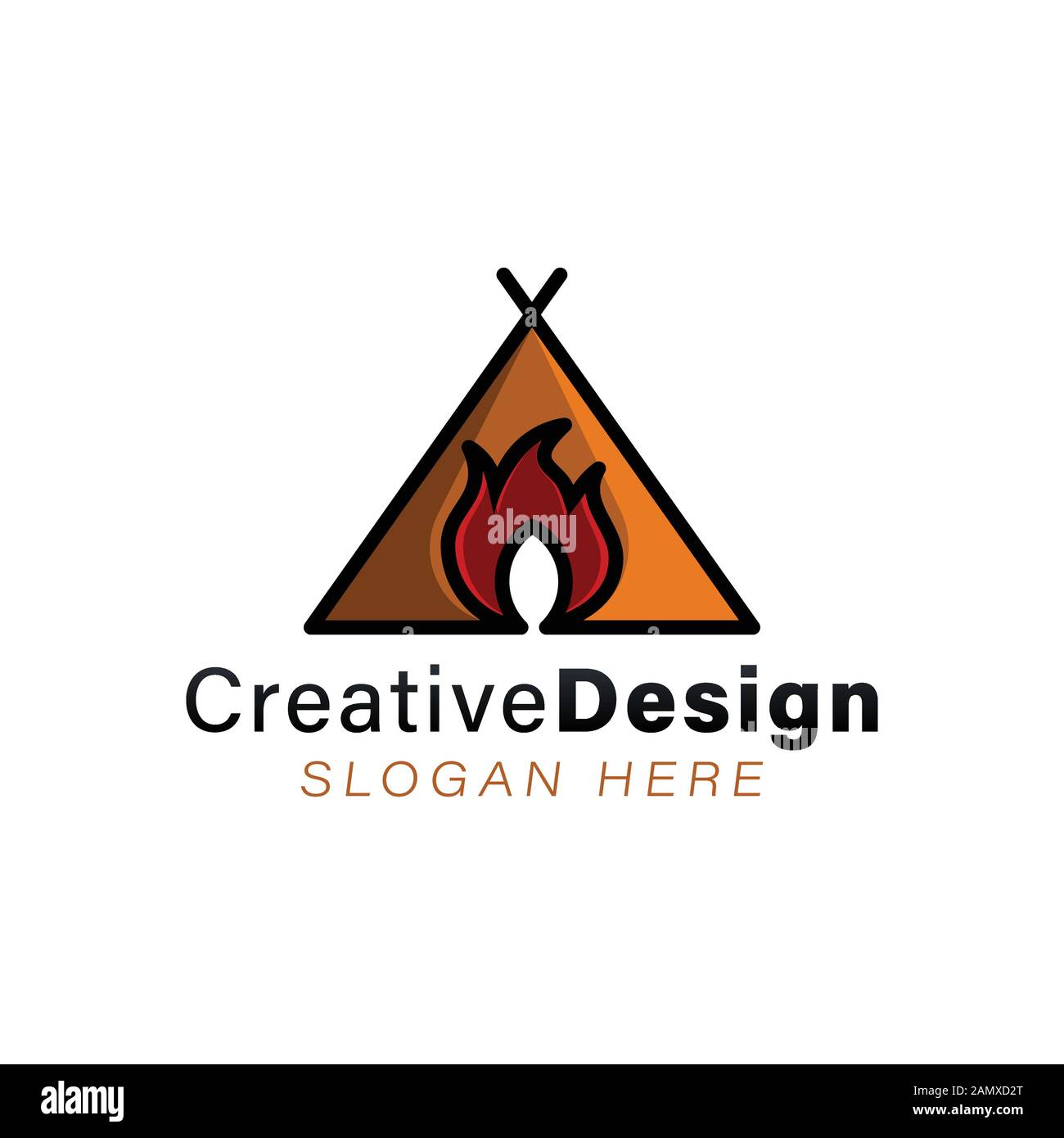 Tent Logo Design