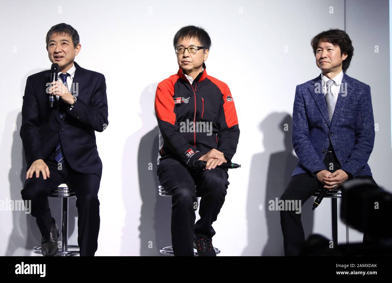 Tokyo, Japan. 15th Jan, 2020. Japanese automaker chief designers ...