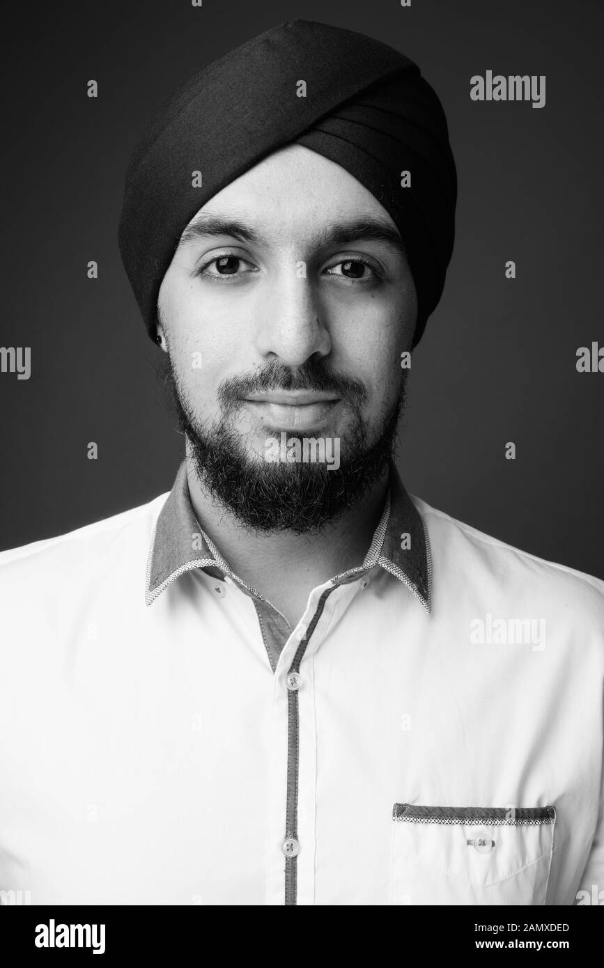 Sikh young Black and White Stock Photos & Images - Alamy