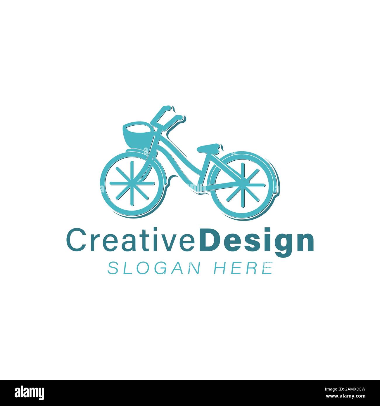 mono line bicycle logo Ideas. Inspiration logo design. Template Vector ...