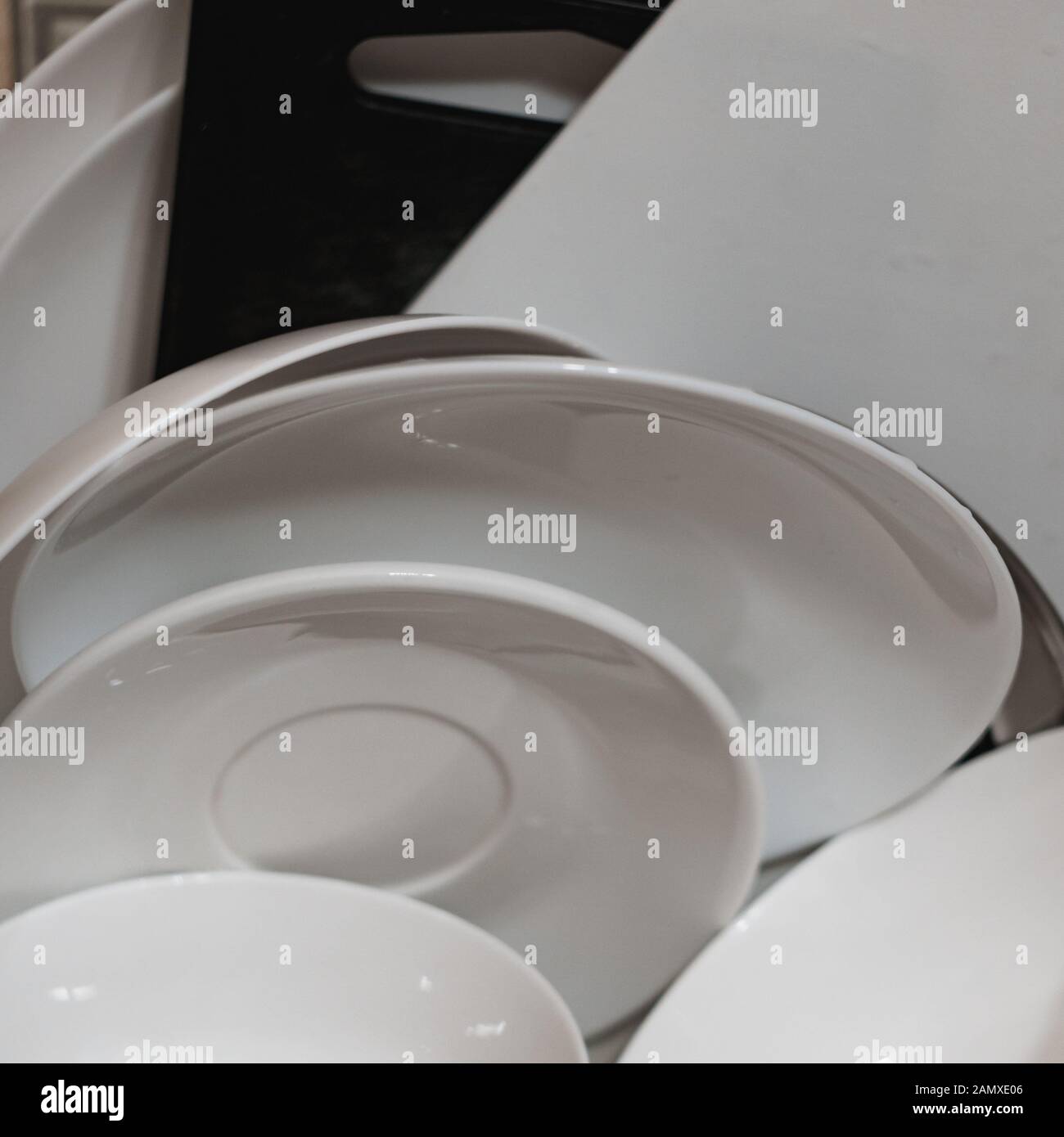 Piled Dishes High Resolution Stock Photography and Images - Alamy
