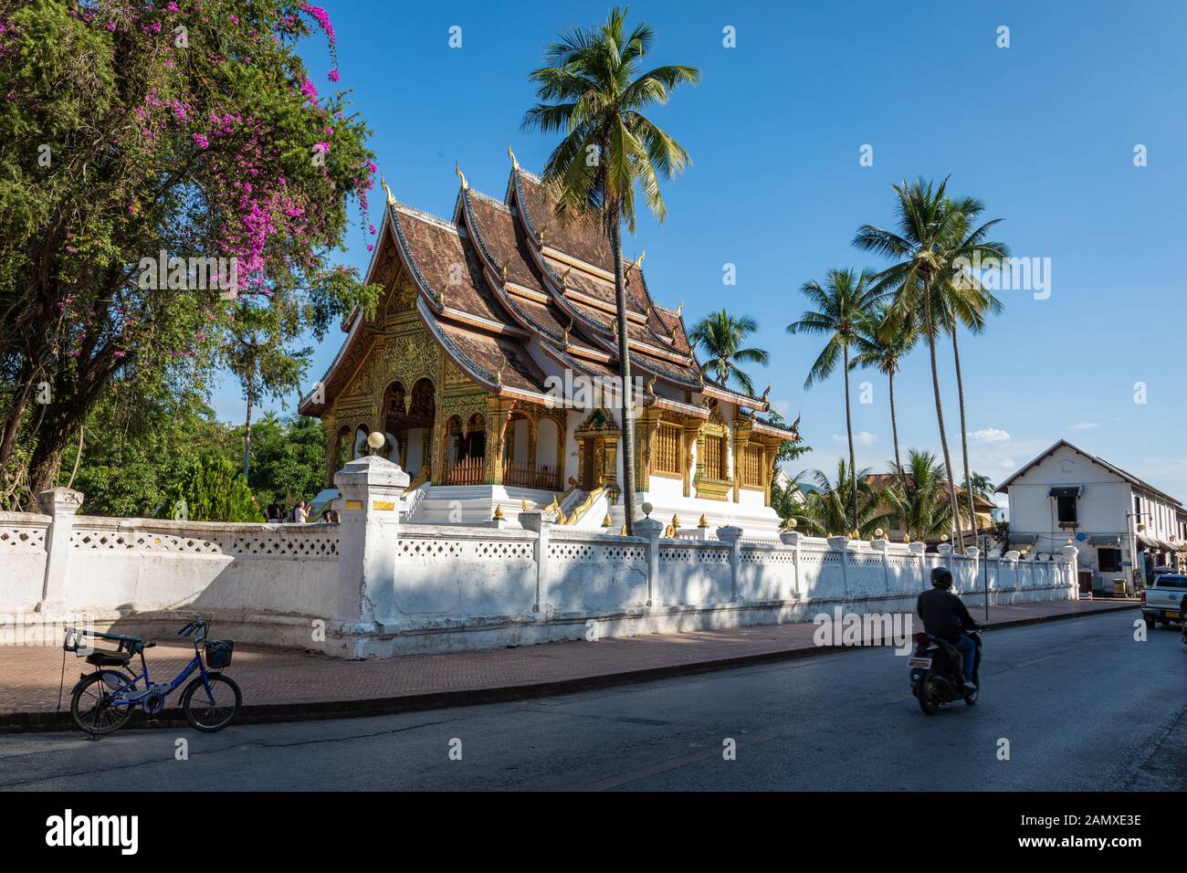 Royal Palace (Haw Kham) for King Sisavang Vong now serves as the Luang ...