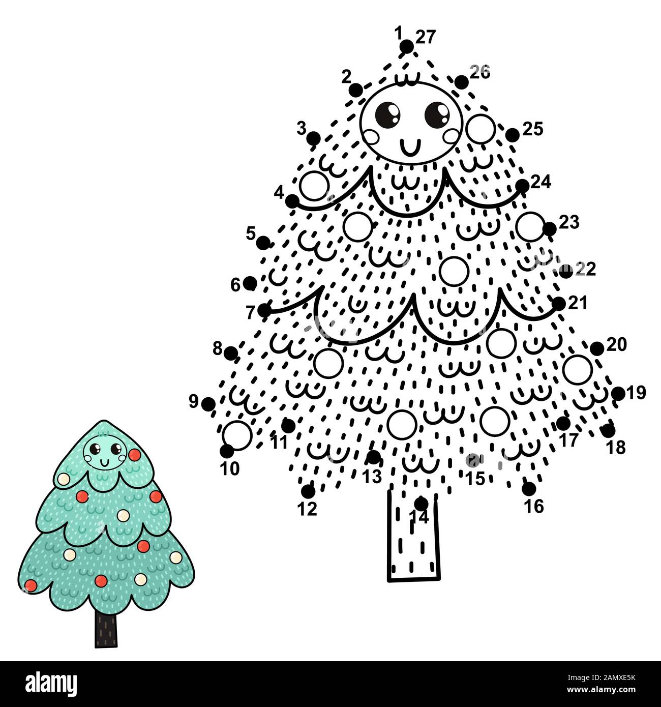 How to draw a tree for kids hi-res stock photography and images - Alamy