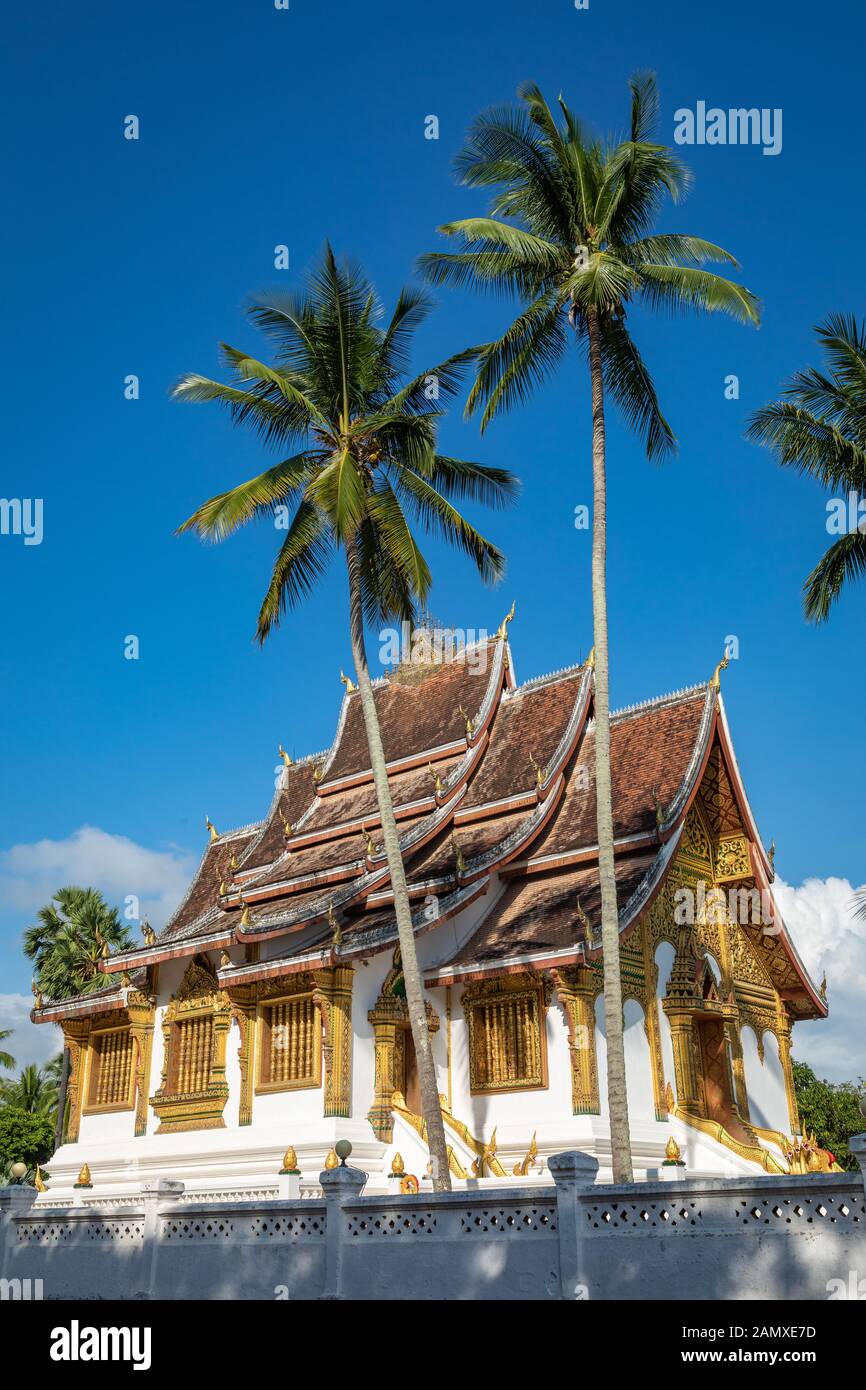 Royal Palace (Haw Kham) for King Sisavang Vong now serves as the Luang ...