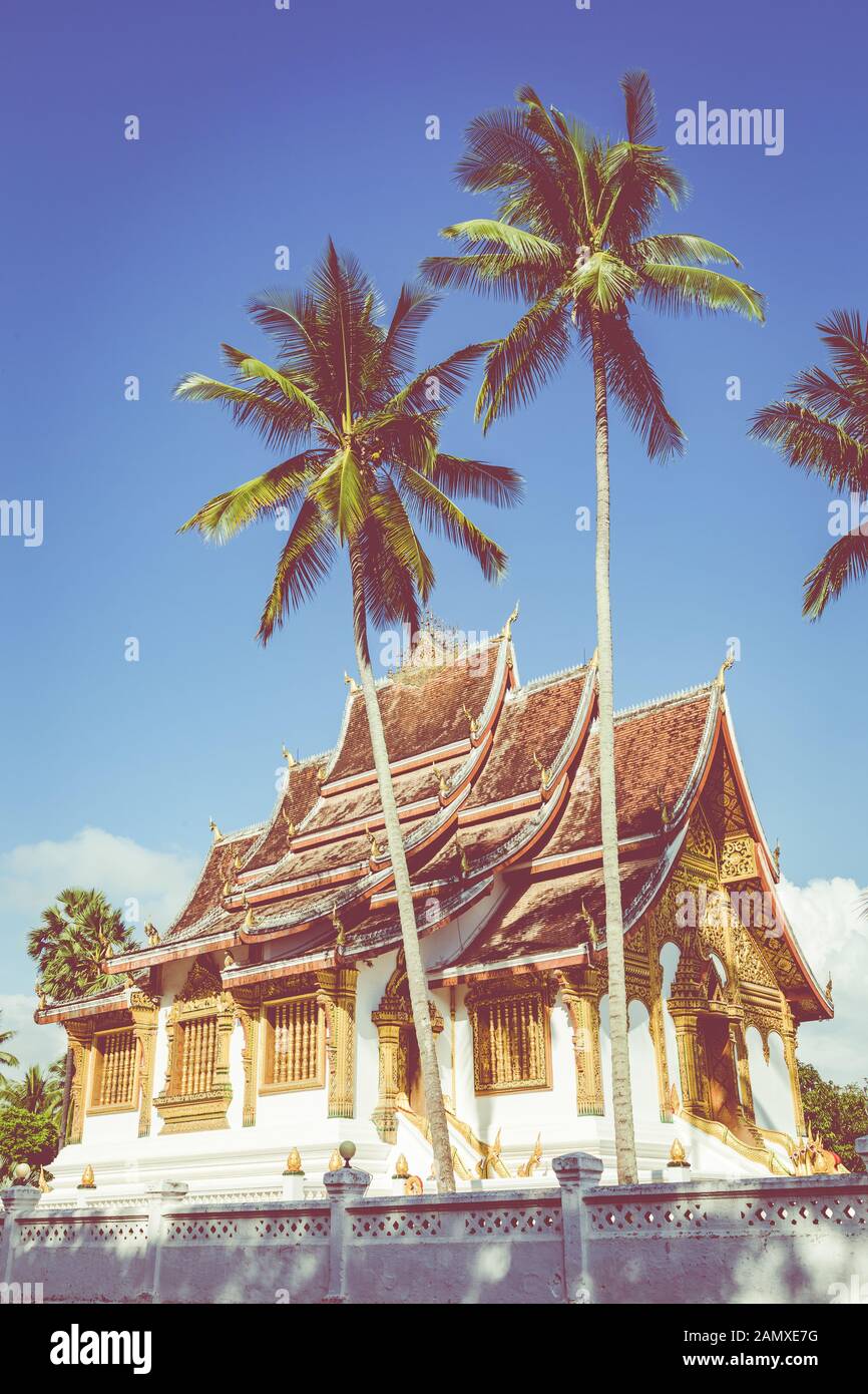 Royal Palace (Haw Kham) for King Sisavang Vong now serves as the Luang ...