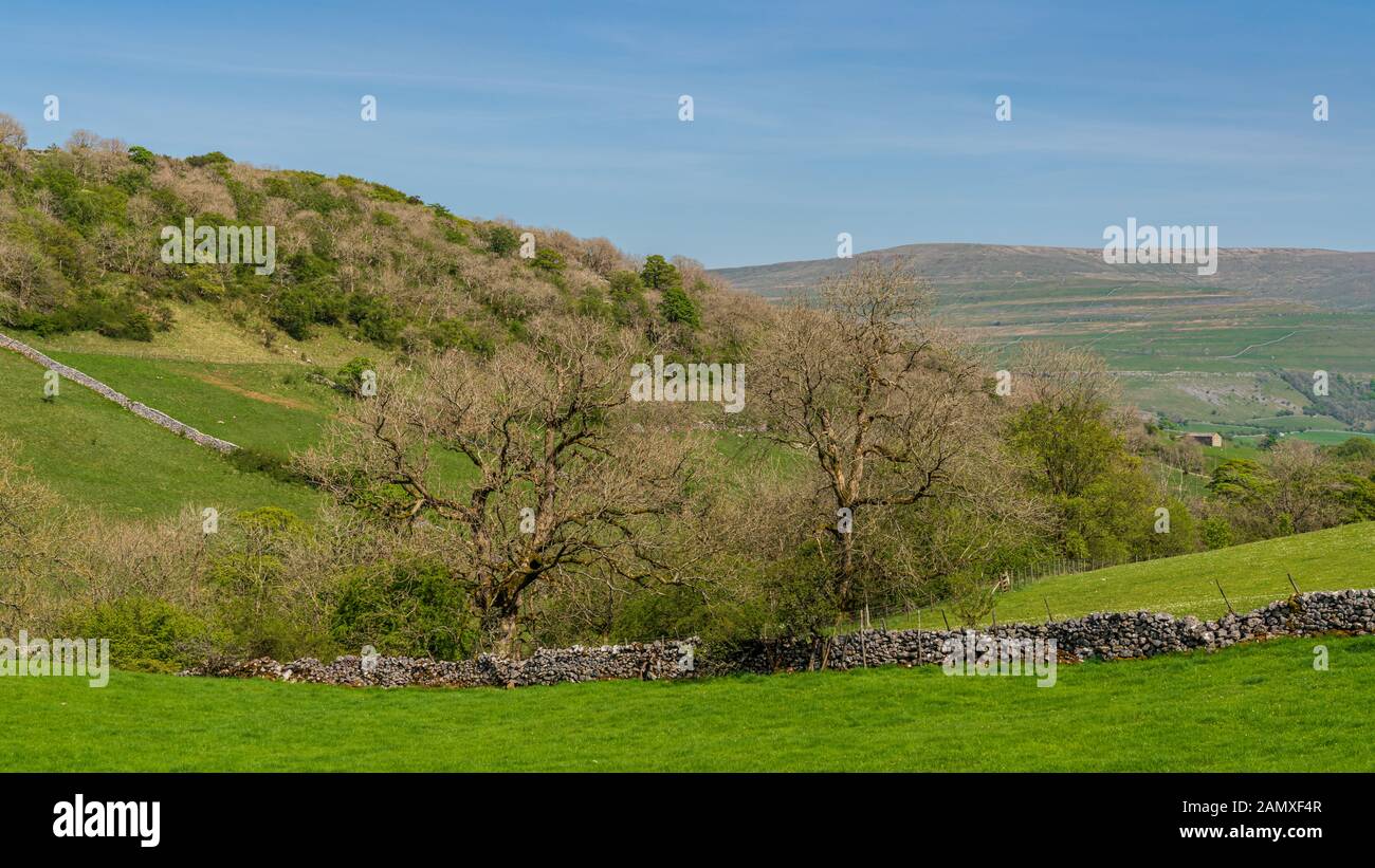 Yorkshire Dales landscape near Yockenthwaite, North Yorkshire, England ...