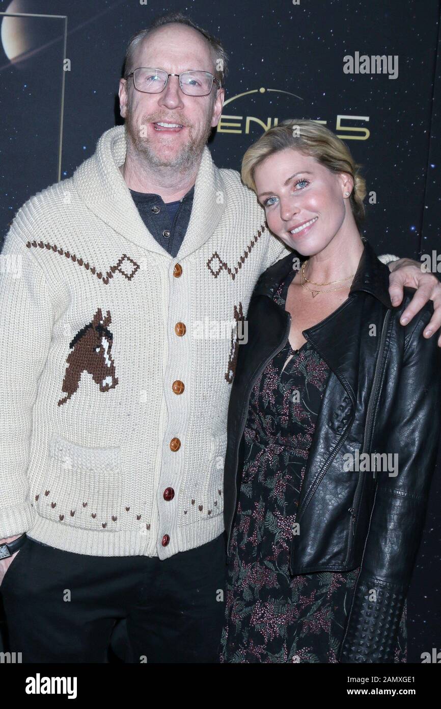 Los Angeles, CA. 14th Jan, 2020. Matt Walsh and wife at arrivals for ...