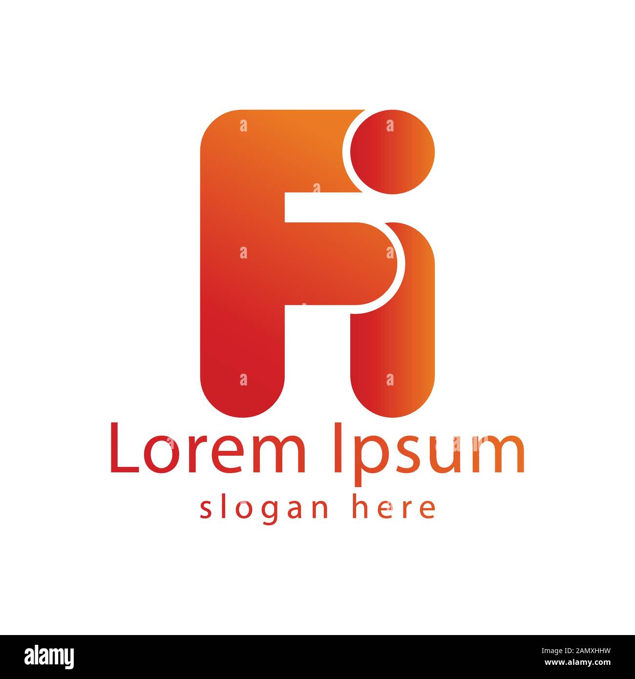 initial letter f i logo Ideas. Inspiration logo design. Template Vector ...