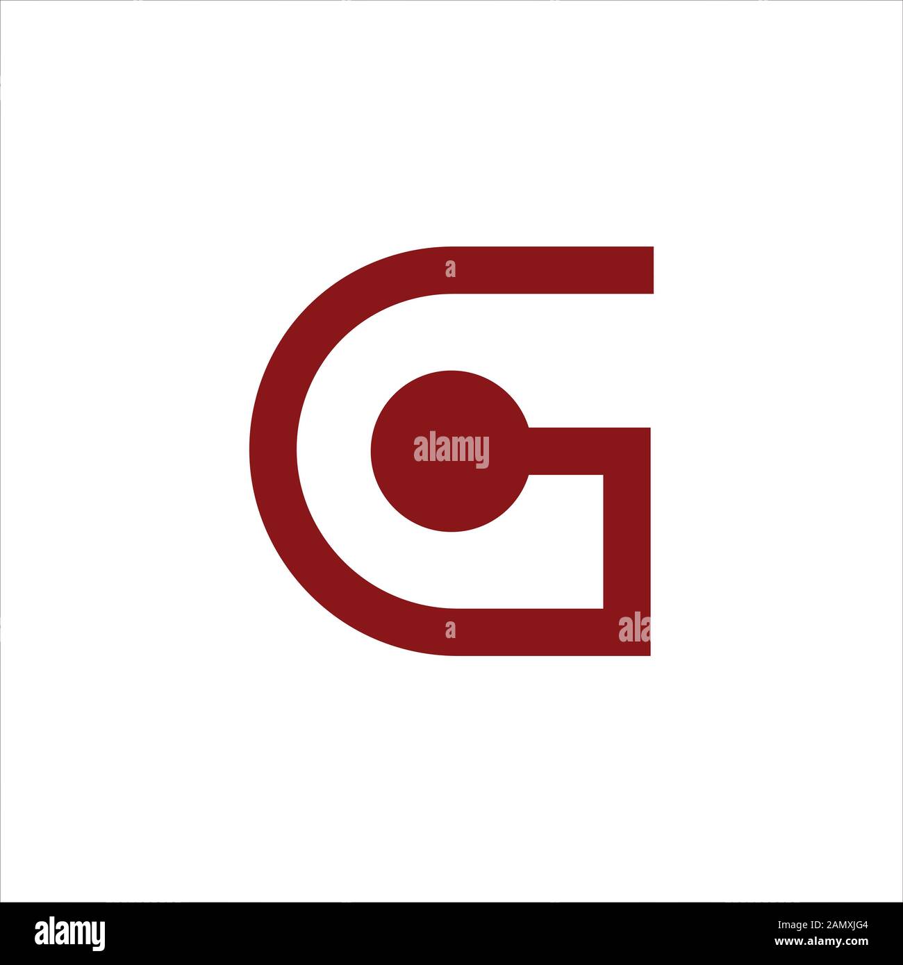 initial letter g logo vector design Stock Vector Image & Art - Alamy