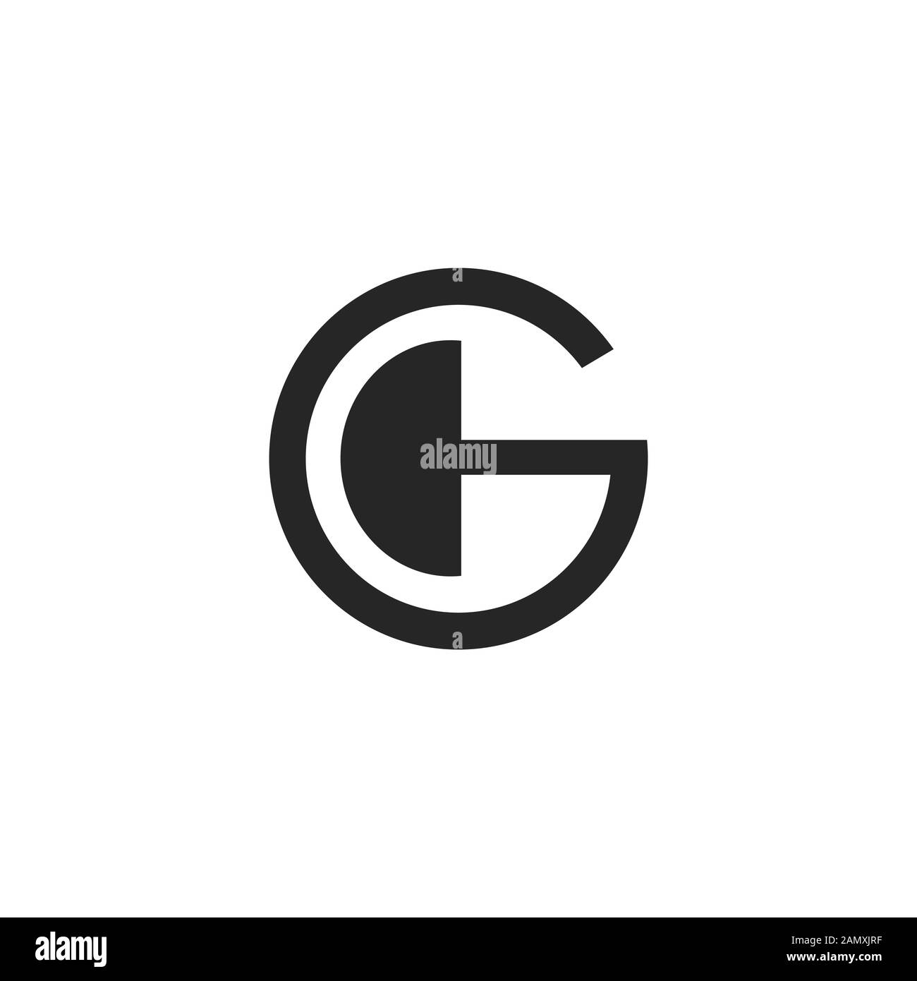 initial letter g logo vector design Stock Vector Image & Art - Alamy