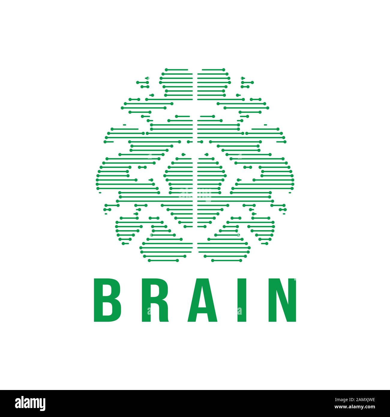 brain tech logo Inspiration logo design. Template Vector Illustration ...