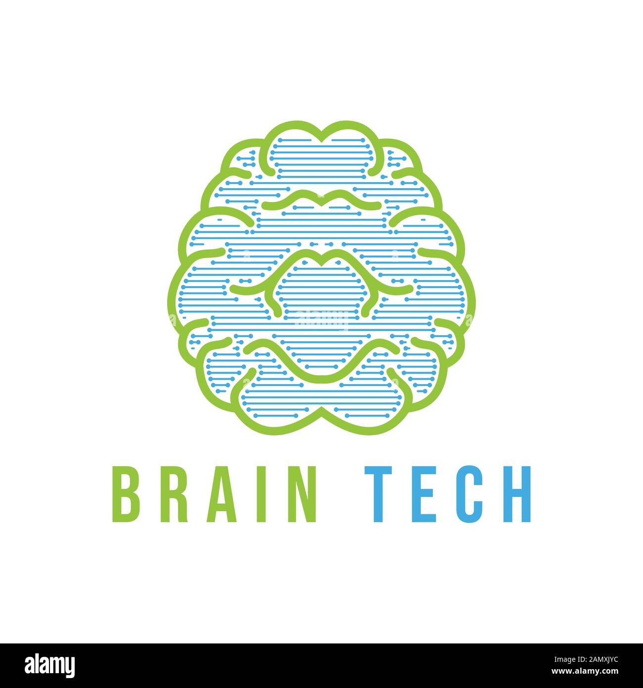 brain tech logo Inspiration logo design. Template Vector Illustration ...
